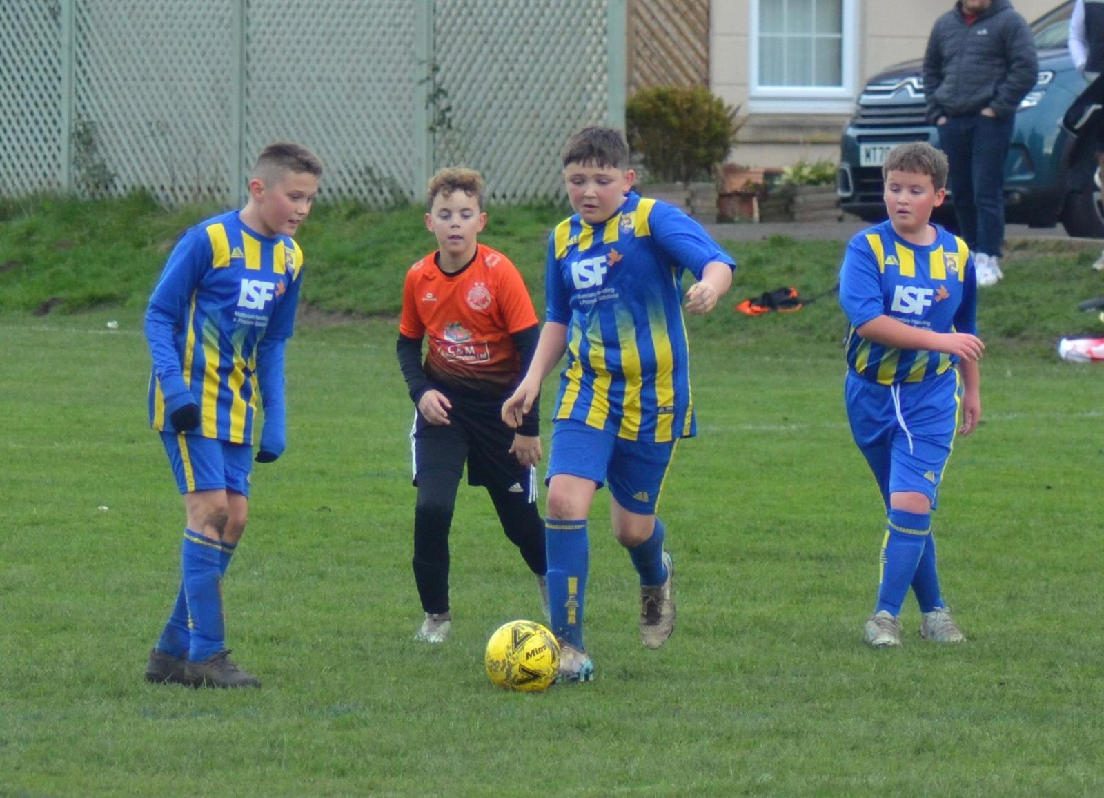 Sponsoring Carr Vikings Under 12s football team! | ISF Ltd